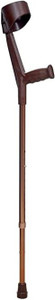 GOODMAX Adjustable Aluminium Elbow Crutch - Universal (Copper) Walking ...