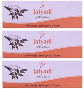 skm Jatyadi Ghrta Lepam Ayurvedic Antiseptic Cream (Pack of 3) Price in ...