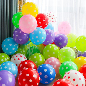 Flipkart.com | tirupaticollection Printed Multicolor Dotted Balloons ...