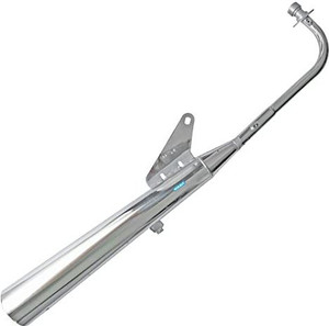 nikavi SLCP14 Silencer Compatible For Hero Splendor Old (Chrome) Hero ...