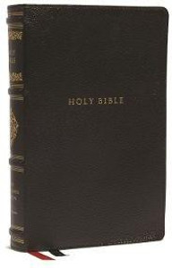 NKJV, Personal Size Reference Bible, Sovereign Collection, Genuine ...