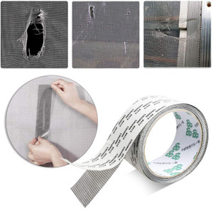 skyunion ,Strong Adhesive & Mesh for Window Door Tears Holes Screen ...