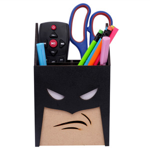 Flipkart.com | GENIYO 3 Compartments Wooden Pen, Pencil And Remote ...