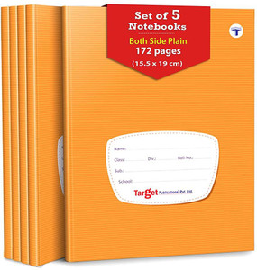 Target Publications Both Side Blank Notebooks for Kids, Students ...