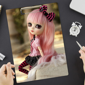 Flipkart.com | RETAIL DÉCOR Red Hair Cute Doll Exam Pad