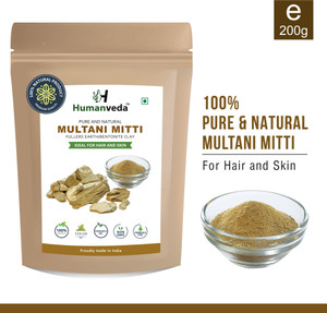 Humanveda Herbal Multani Mitti/Fullers Earth Powder (Bentonite Clay ...