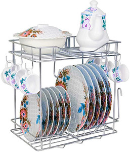 Winstar Utensil Kitchen Rack Steel Stainless Steel 2 Shelf Pre ...