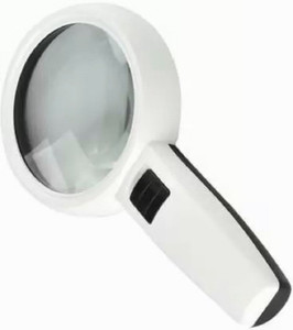 ACE-INNOVATIONS 10X Magnifying Glass with 3 Bright LED Lights,Handheld ...