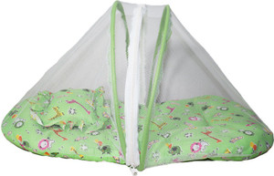 FashionPalace Nylon Kids Washable Baby Bedding Set With Mosquito Net ...