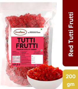 freshana Red Tutti-Frutti,200G Cherries Price in India - Buy freshana ...