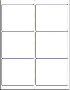 SHREE MAHAVIR PAPER Nova Jet 6L Size Sticker Paper Self-adhesive Paper ...