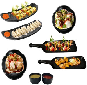 ZIDO Classical (Pack of 8) Multipurpose Serving Platters for All Types ...