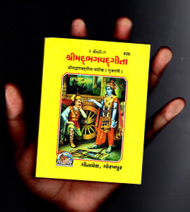 (PACK OF 5) (Pocket Size) Shrimad Bhagavad Gita (Gujarati) (Satik ...