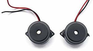 samest 2 pack Big Buzzer with Small Enclosed Piezo Electronic Buzzer ...