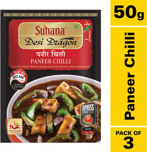 SUHANA Paneer Chilli Ready Mix 50g - Pack of 3 Price in India - Buy ...