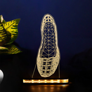 StarLaser high Heel 3D Illusion Night lamp with Warm White Light 3D led ...