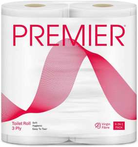 Premier Tissues india Limited PREMIER TOILET ROLL 4IN1 3PLY Toilet ...