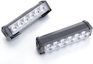 AYW Dual 6LED/12V Police Light Blue/Red with Remote For Verito Fog Lamp ...