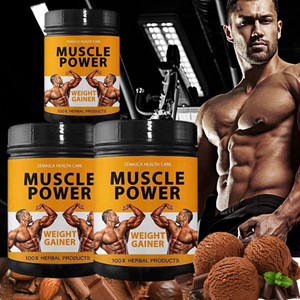Health Ayurveda Muscle Power, Muscle Gain Supplements, Flavor Chocolate ...