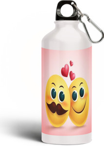 Flipkart.com | Nirmuk Emojis Printed Aluminium Sipper Bottle,Emoji ...