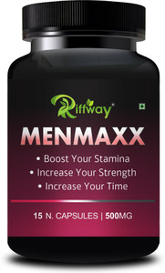 Riffway Men Maxx Natural Pill For Long Timing Bigger Harder Male Orgasm ...