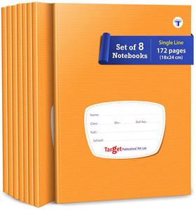 Target Publications Single Line Small Notebooks for Kids | Copy Writing ...