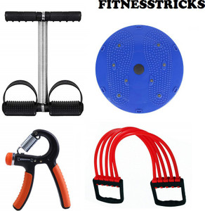 Fitnesstricks Full Body Workout Combo Fitness Accessory Kit Kit - Buy ...