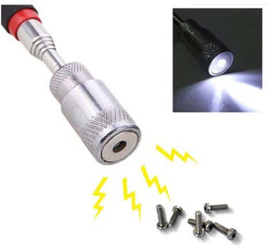 KAVYA TOOLS POWER Magnetic Pickup Tool- Led Light Telescoping Handle ...