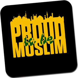 ARoohSa Proud To Be Muslim, Rubber Base Anti-Slippery Mousepad for ...