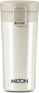 MILTON Thermosteel Coffee, 350 ml, Cream | Hot & Cold Flask | Soup ...