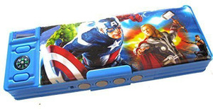 Flipkart.com | Patly Password Protected Avengers Art Plastic Pencil Box