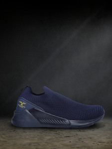 FLYING MACHINE Flying Machine Men Navy Blue Solid Atto Walking Shoes ...