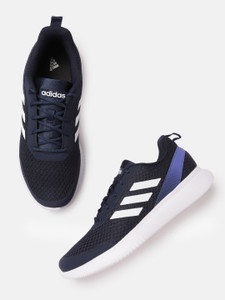 ADIDAS ADIDAS Men Navy Blue Woven Design FlexPace Walking Shoes Walking ...