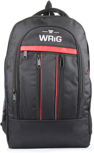 WRIG WBP-0014 Red 20 L Laptop Backpack Black And Red - Price in India ...