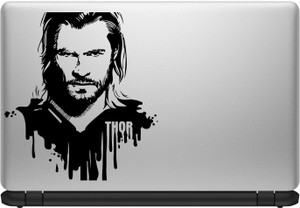 decor kafe Thor Laptop Sticker Self Adhesive Vinyl Laptop Decal 15.6 ...