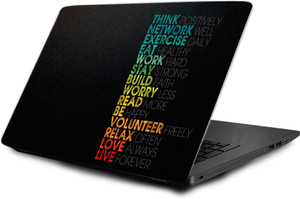 Printclub Designer Stickers 15.6 inch- Laptop skin-322 Vinyl Laptop ...