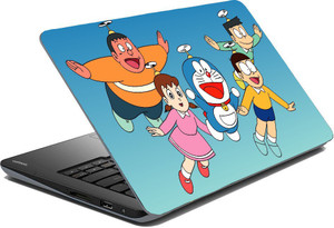 Posterhunt Doraemon Cartoon Laptop Skin Vinyl Laptop Skin Compatible ...