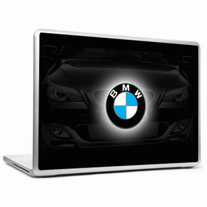 Headturnerz Bmw Car Logo Vinyl Reusable Laptop Skin Compatible for 15.6 ...