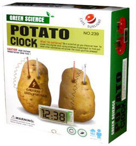 Cute Sunlight Green Science Potato Clock Kit Price in India - Buy Cute ...