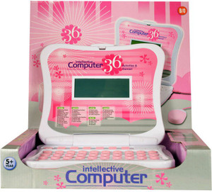 GME Kids intellective talking laptop with 36 activities and games mouse ...