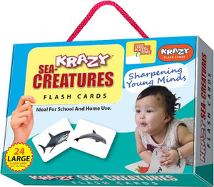 Mind Wealth Krazy Sea Creatures Flash Cards - My Baby'S Brain Tool ...
