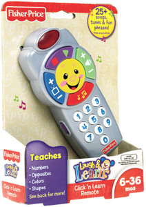 FISHER-PRICE Laugh & Learn Click N Learn Remote - Laugh & Learn Click N ...