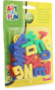 SIMBA Art and Fun Magnetic Capital Letters Price in India - Buy SIMBA ...