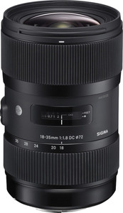 SIGMA 18 - 35 mm f/1.8 DC HSM Contemporary Wide-angle Zoom Lens - SIGMA ...