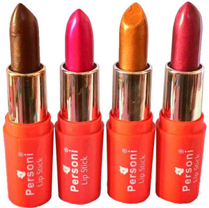 PERSONI Make Beauty Long Lasting Lipstick Pack of 4 - Price in India ...