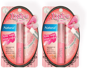 Lipice Sheer Color Natural (2g each) Pack Of 2 - Price in India, Buy ...