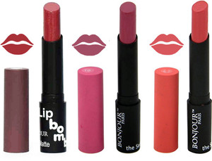 BONJOUR PARIS Super Matte Lipstick Combo 173 - Price in India, Buy ...