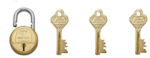 Godrej 7 Levers Deluxe Hardened - 3 keys Lock - Buy Godrej 7 Levers ...
