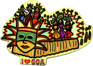 Eco Corner Goa Carnival Magnet Multipurpose Office Magnets Pack of 1 ...