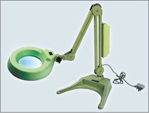 LENSEL FLEXIBLE ARM ILLUMINATED MAGNIFIER SEMI DELUXE MODELINCLUDING ...